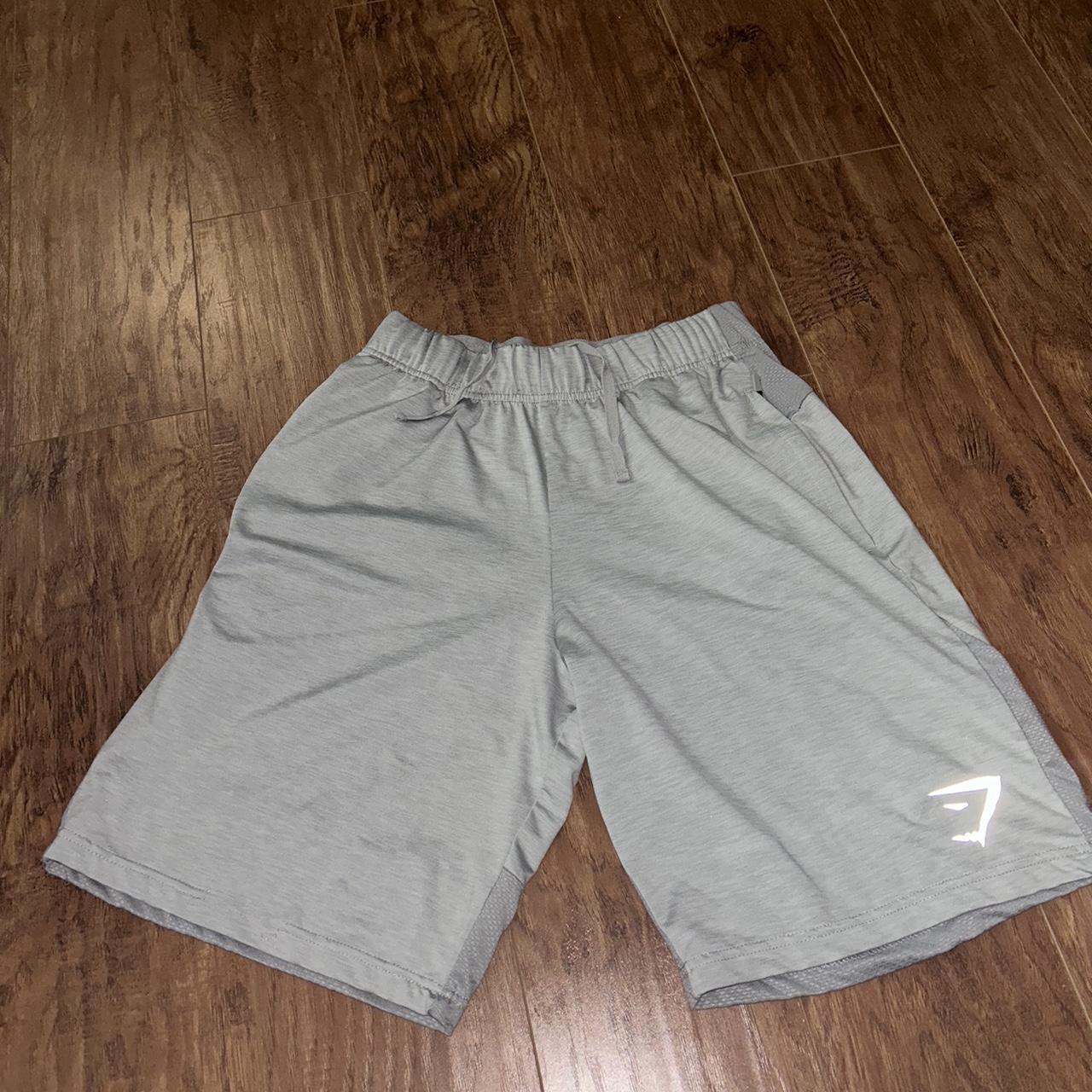 Light Gray OG Fallout Shorts Gymshark - Depop
