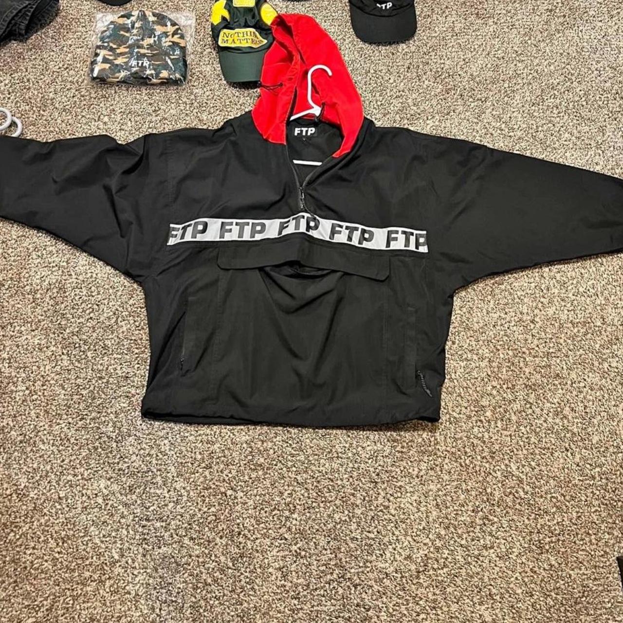 FTP WIND BREAKER Large Barely wear still fire... - Depop