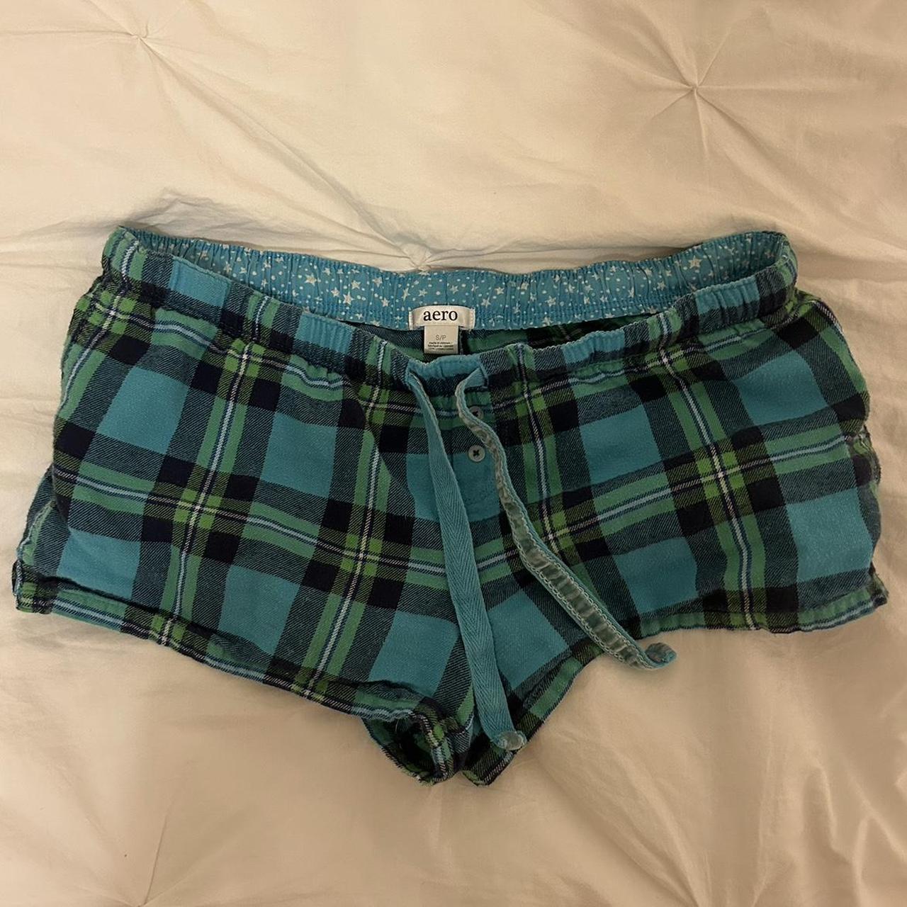 super c*nty y2k sleep shorts- supa short!! so cutsie - Depop
