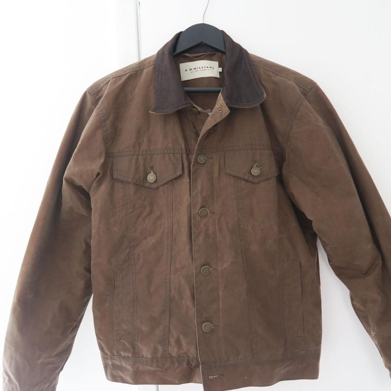 RM William Wax Jacket - Size small - Used, very good... - Depop