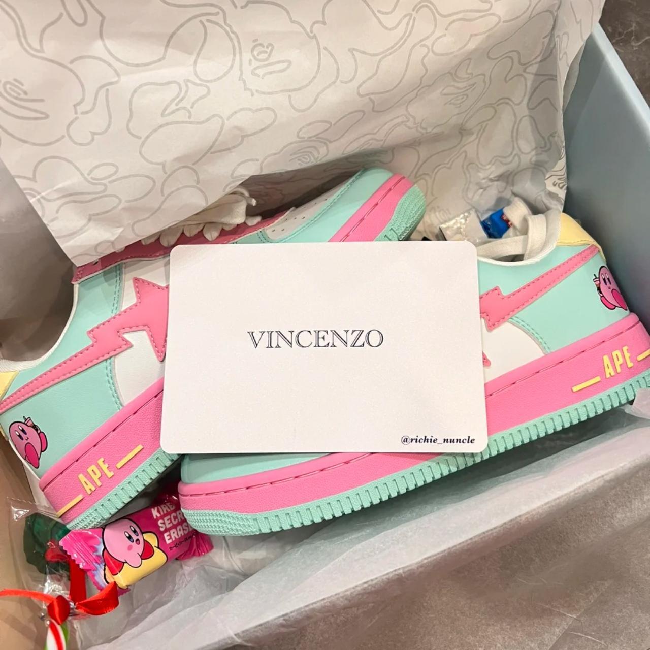 It's so cute! Invincible color scheme, sports shoes,... - Depop