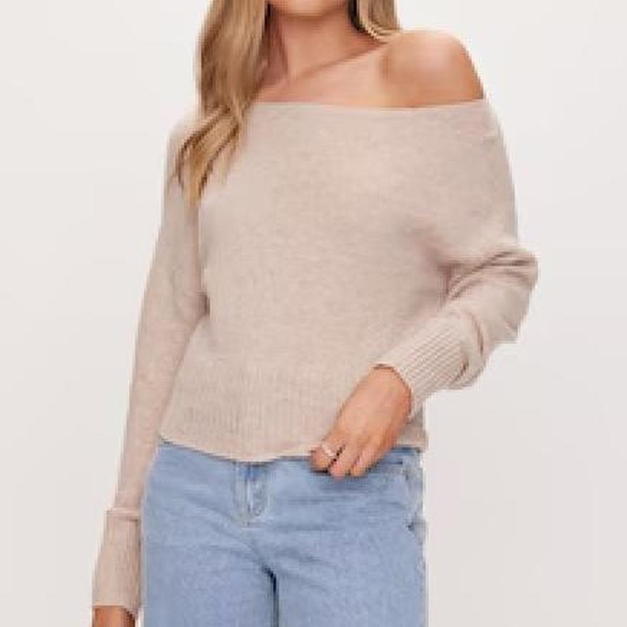 🖤 Dotti: Florence Off Shoulder Knit in Black and... | Depop