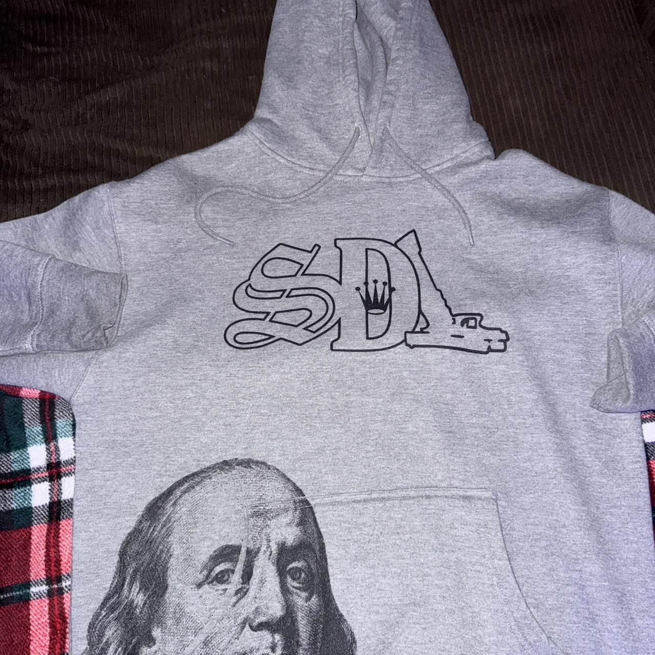 SDL hoodie, Size L, Chapo in the back - Depop