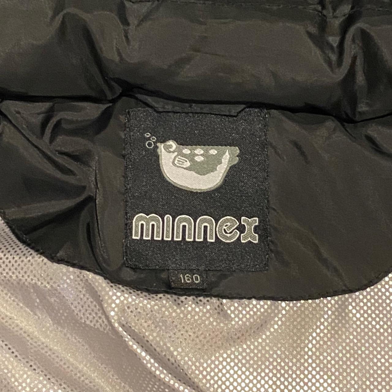 Minnex Black Puffer Jacket/Down Jacket, a Hong Kong... | Depop
