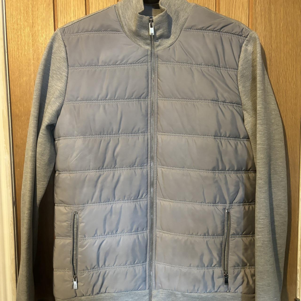 Men’s Grey Arne jacket Size M - Depop