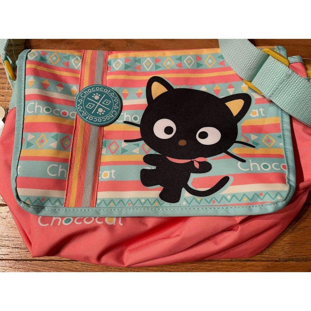 Sanrio Chococat NWT Logo Messenger Bag Color Co Pink... - Depop