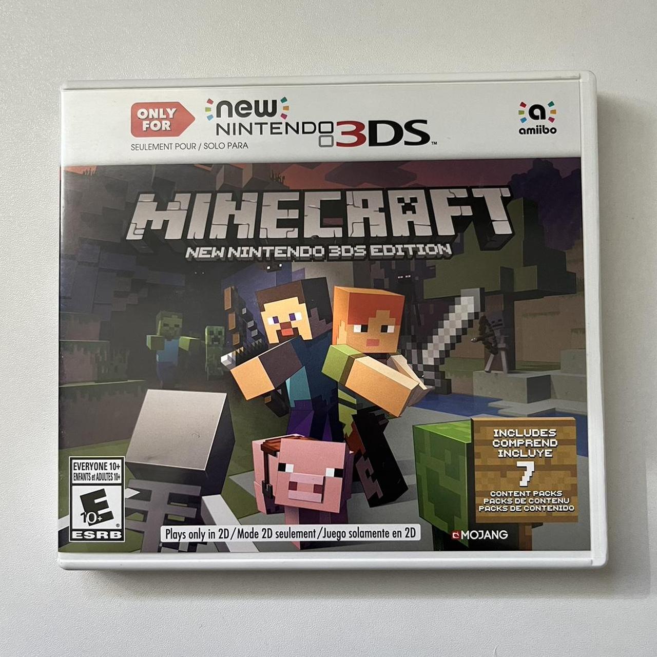 Minecraft: New Nintendo 3DS Edition (Nintendo 3DS,... - Depop
