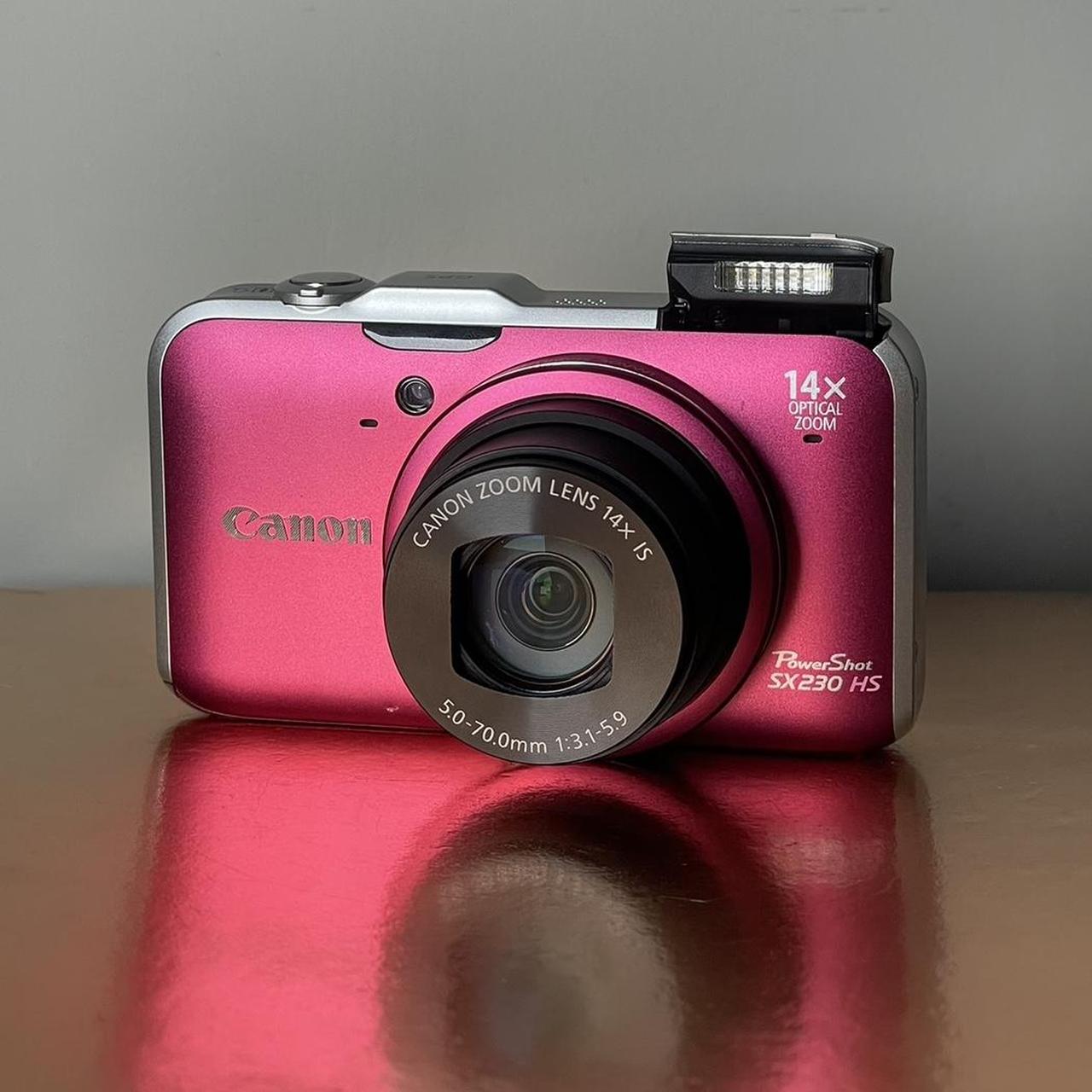 Canon PowerShot SX230 IS - Pink Digital... - Depop