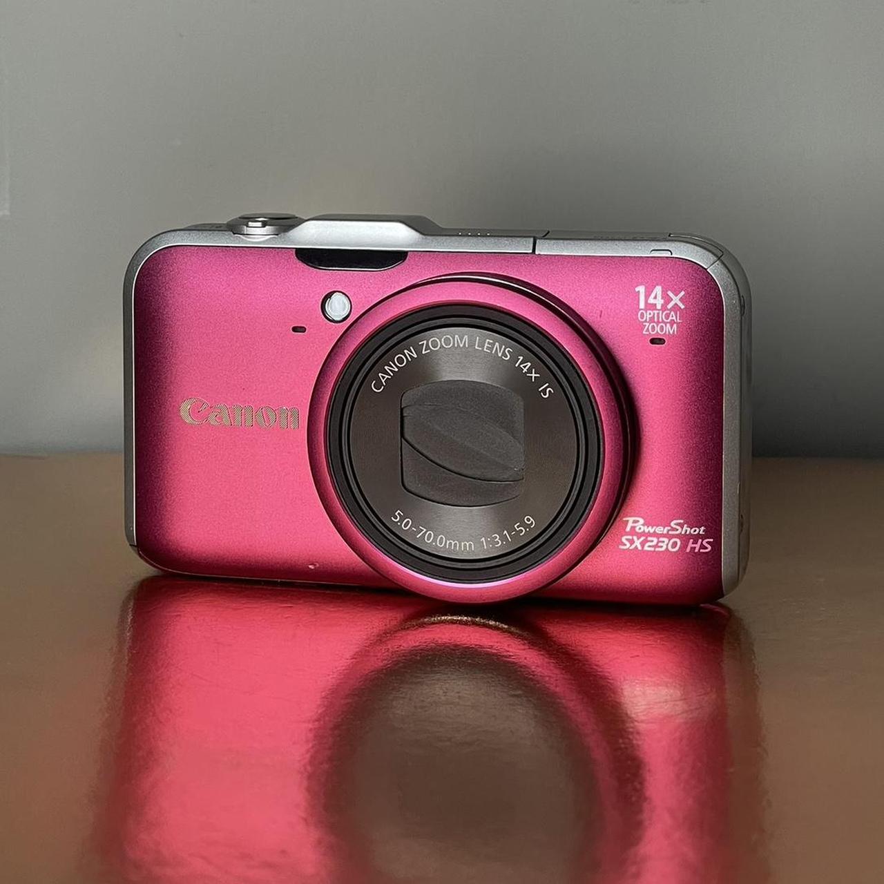 Canon PowerShot SX230 IS - Pink Digital... - Depop
