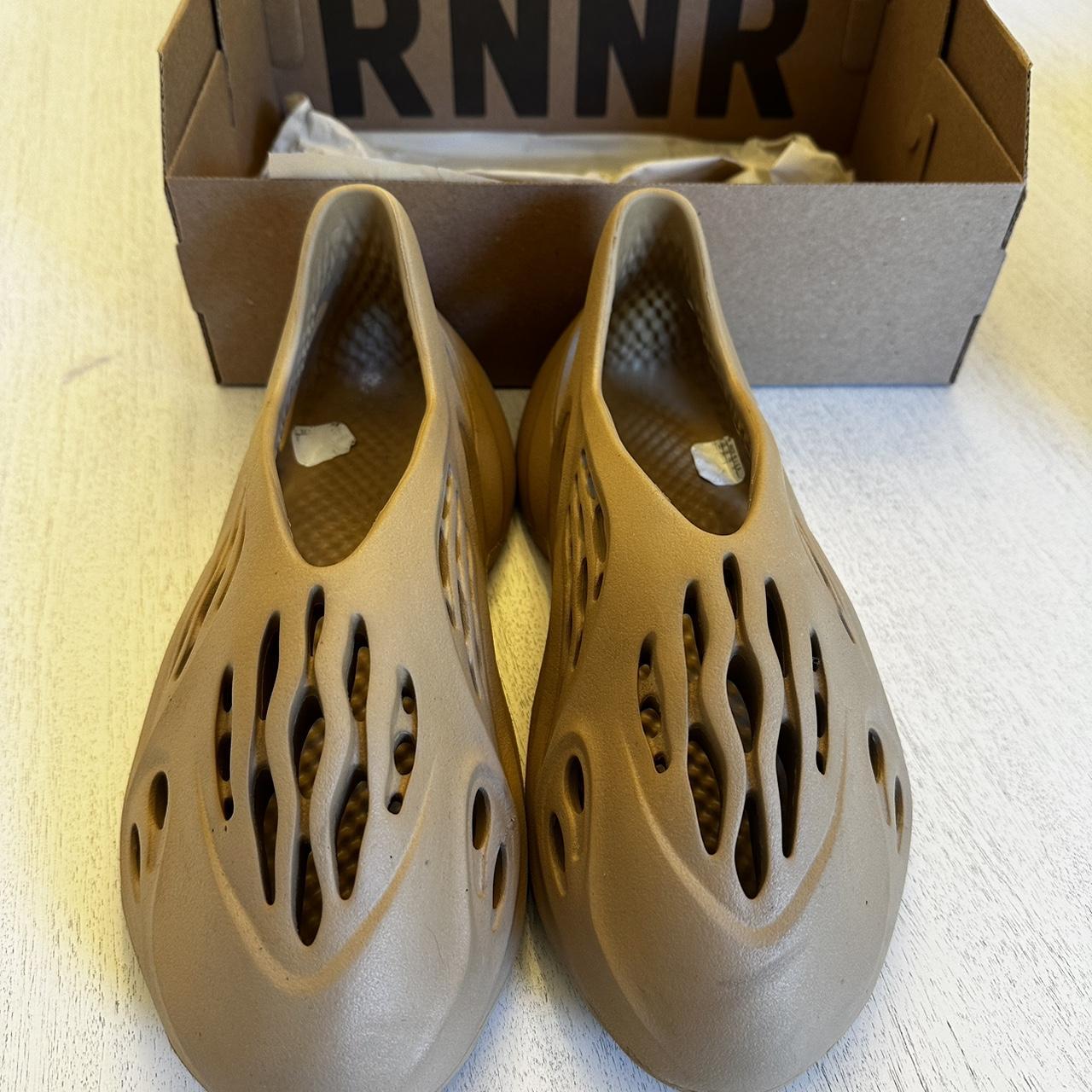 Adidas Yeezy Foam RNNR Men Size 11 Cream Clay Runner... - Depop