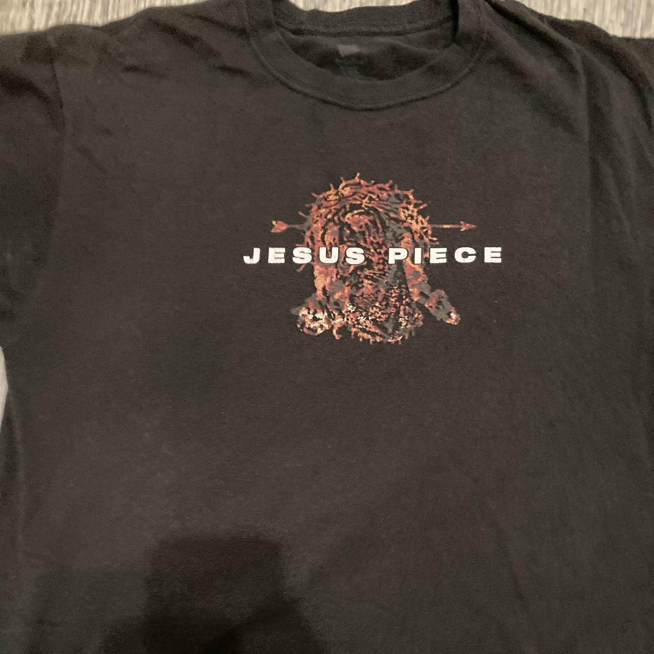 jesus piece band tee - Depop