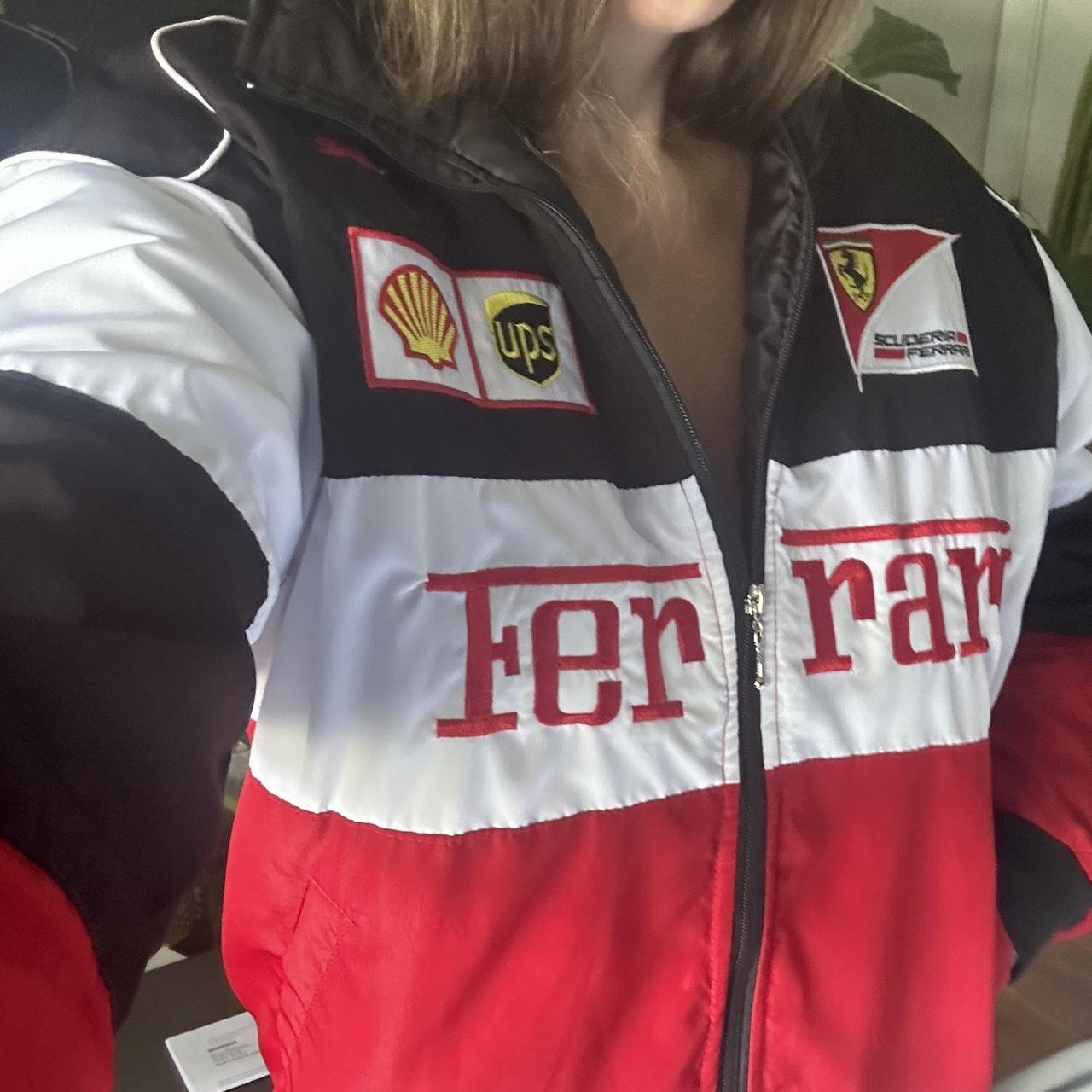 Ferrari Racing Jacket! So cool, comfortable for any... | Depop