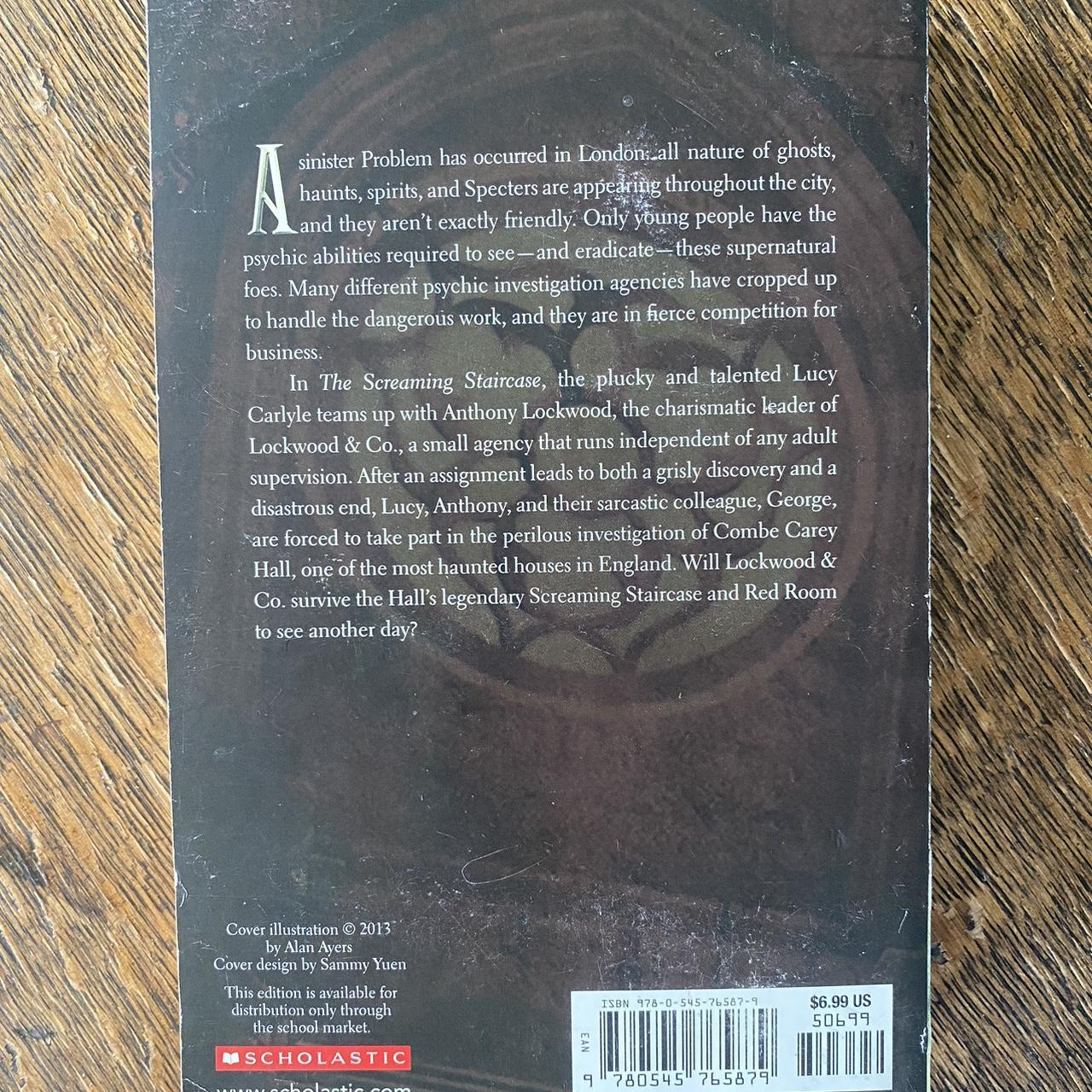 Lockwood & Co. book 1: The Screaming Staircase by... - Depop