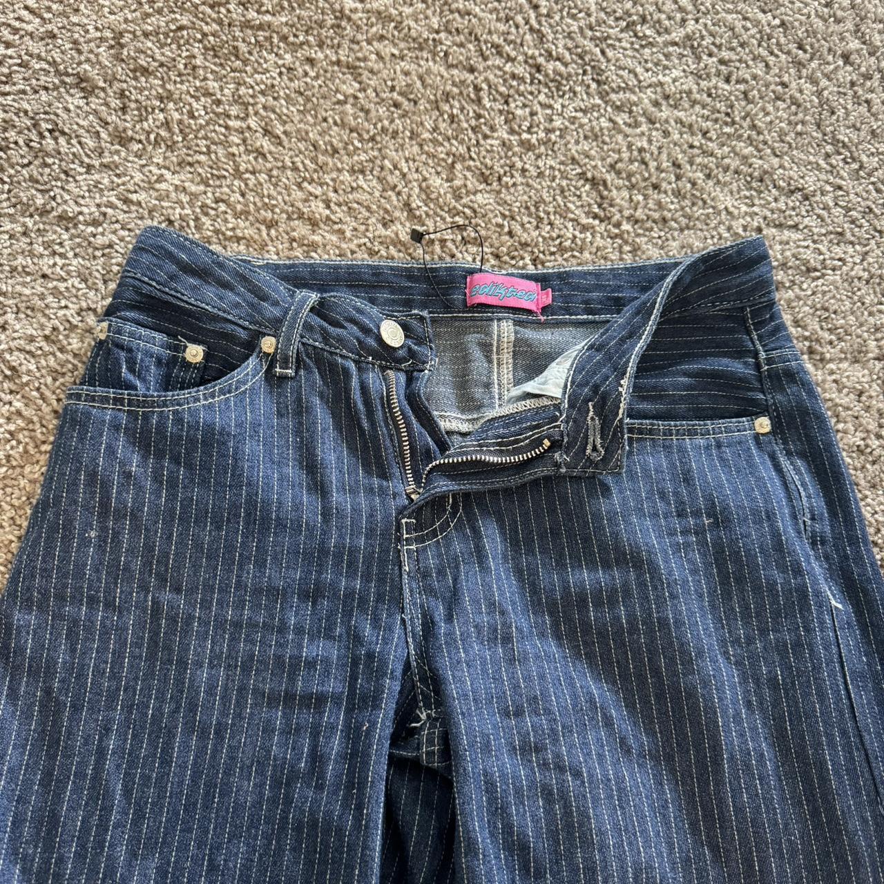 Edikted Pin stripe jeans - Depop