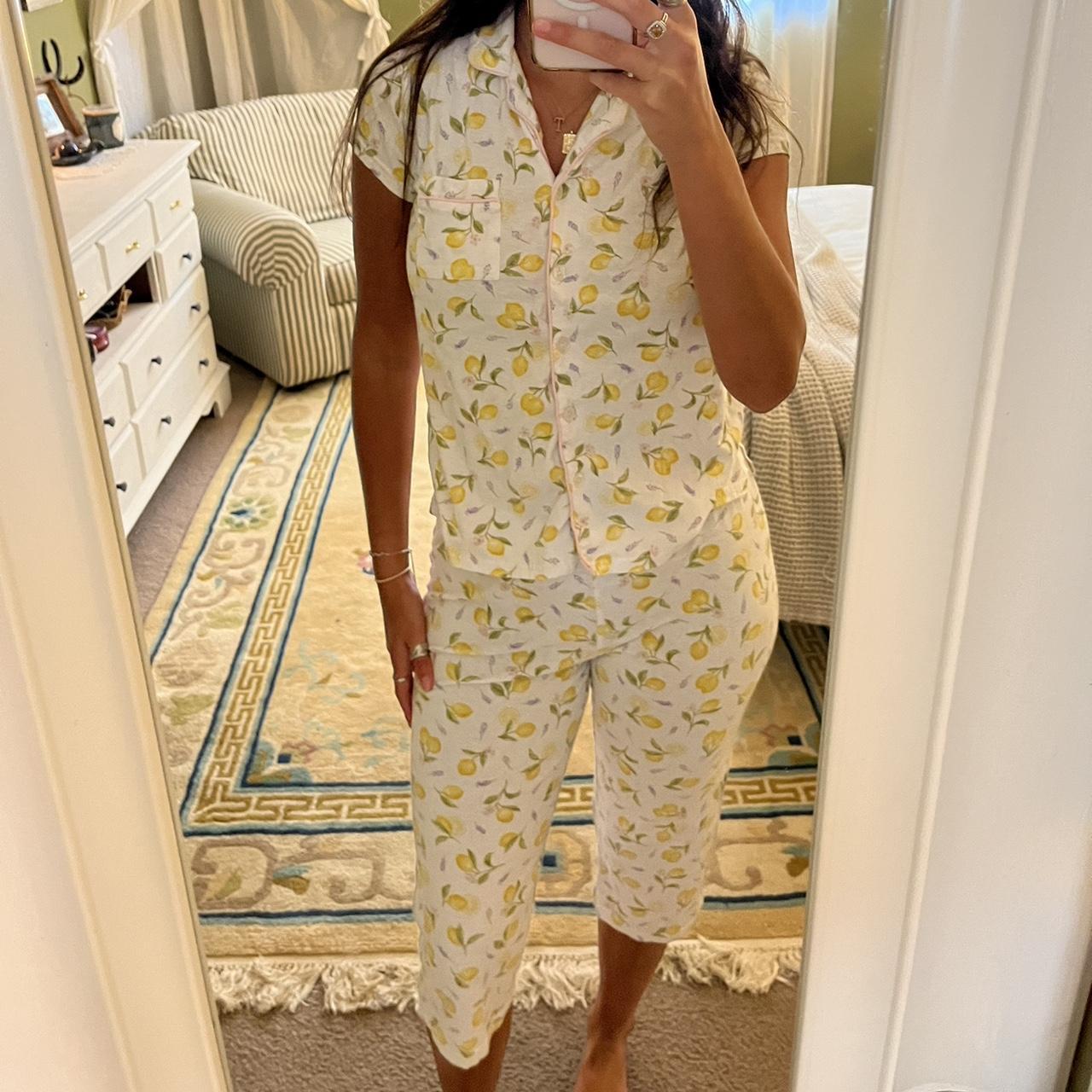 vintage laura ashley pajama set🍋🩷 so cute!!! fits... - Depop