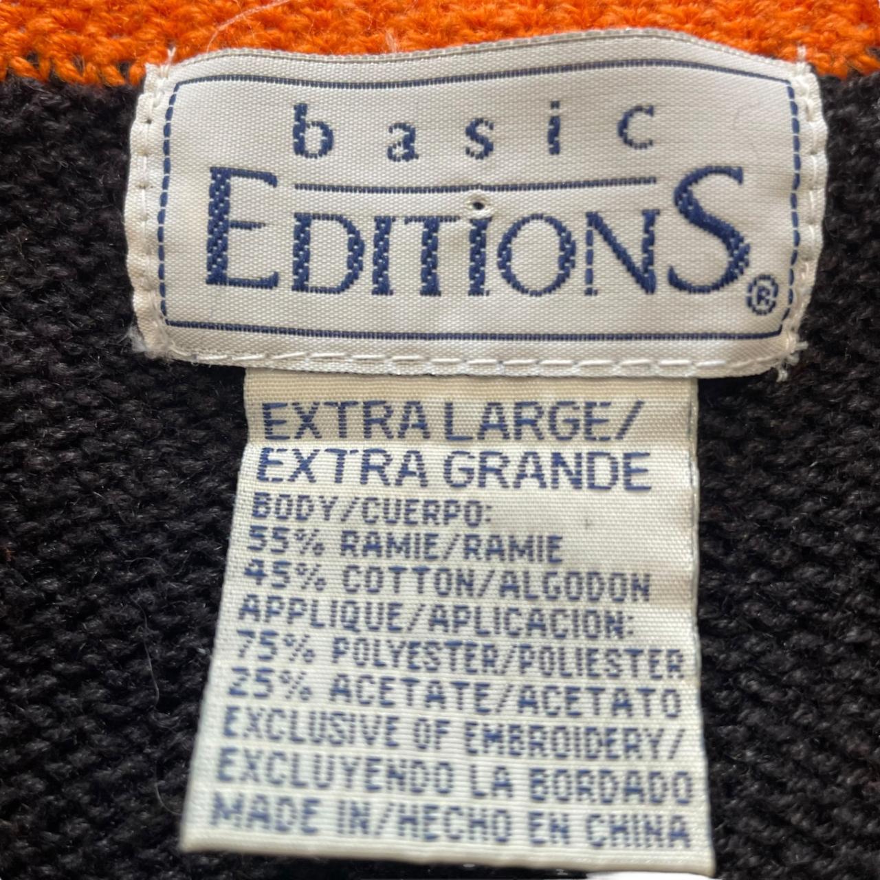 Vintage Halloween Sweater Vest Embroidered Pumpkin... - Depop