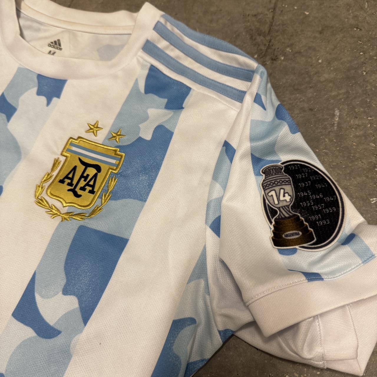Garnacho U-21 2022 Argentina Home Kit #Argentina... | Depop