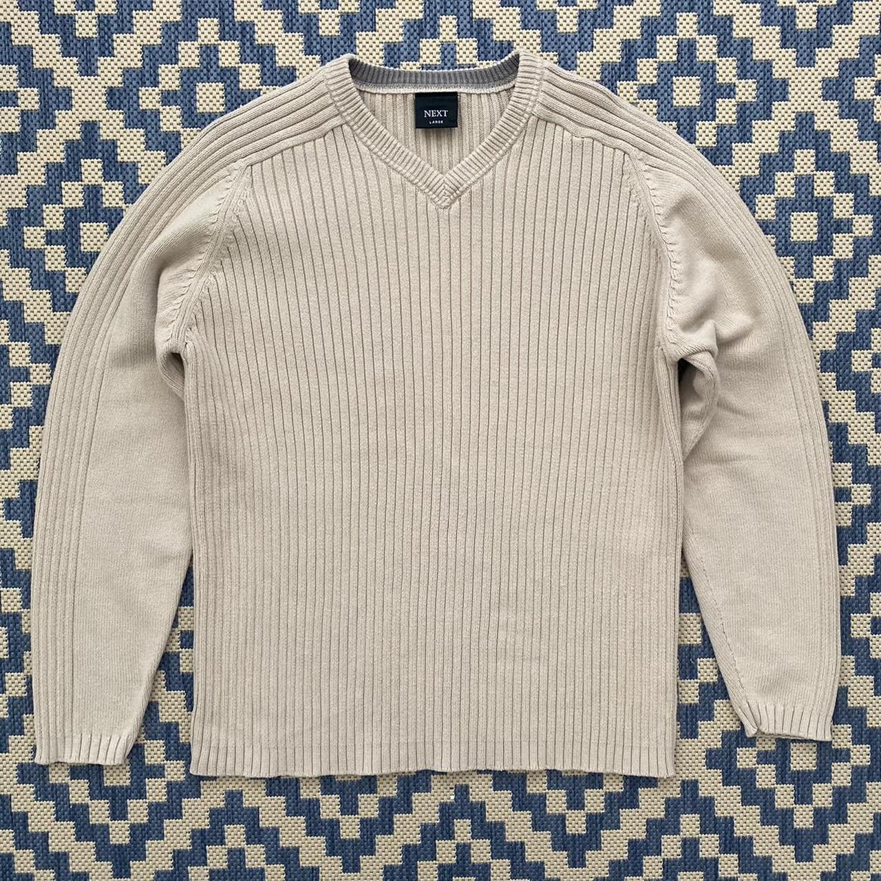 Sick vintage next ribbed knit jumper... - Depop