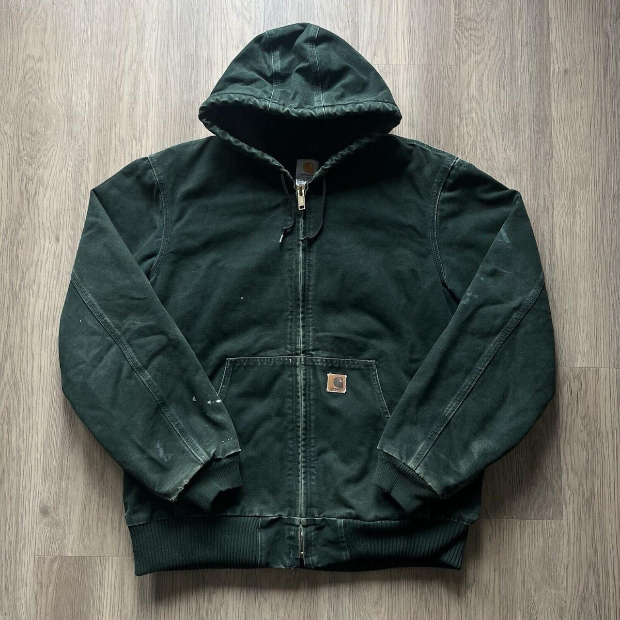 Vintage Carhartt J130 SPC Active Quilted Jacket... | Depop
