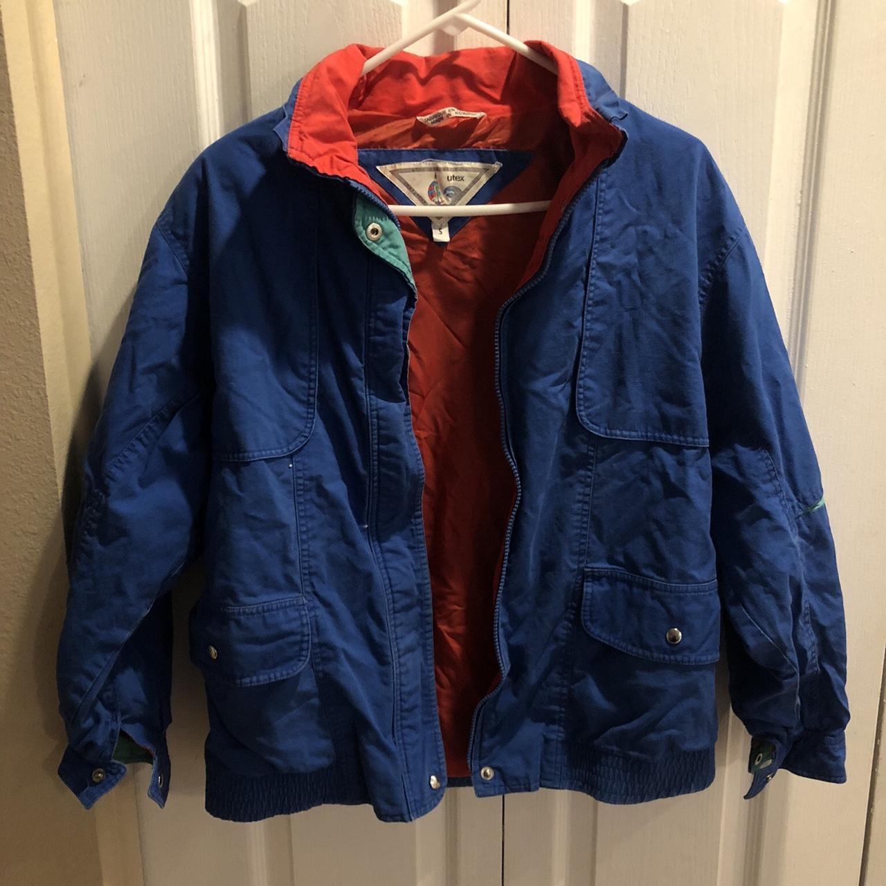 Vintage 90s Utex Canvas Jacket Made in... - Depop