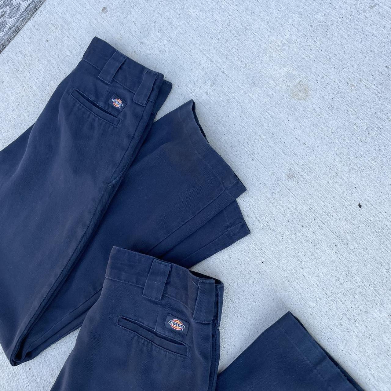 Dickies Canvas Relaxed Straight Leg Workwear Pants... | Depop