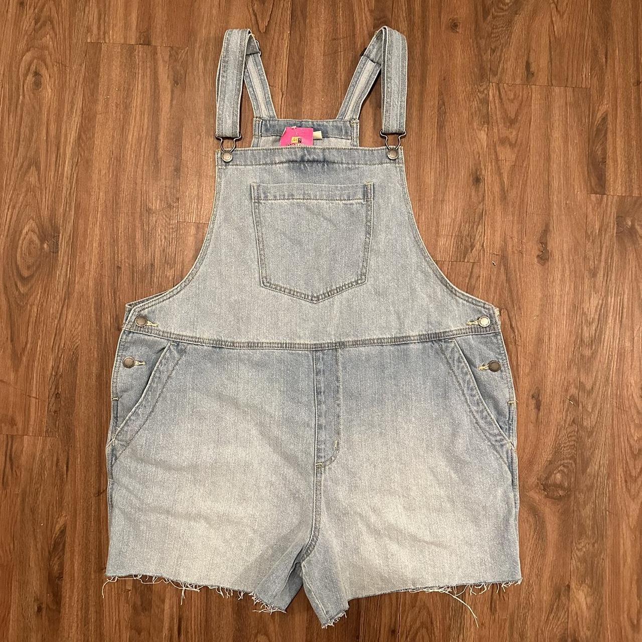 universal threads brand new with tags short overalls... - Depop