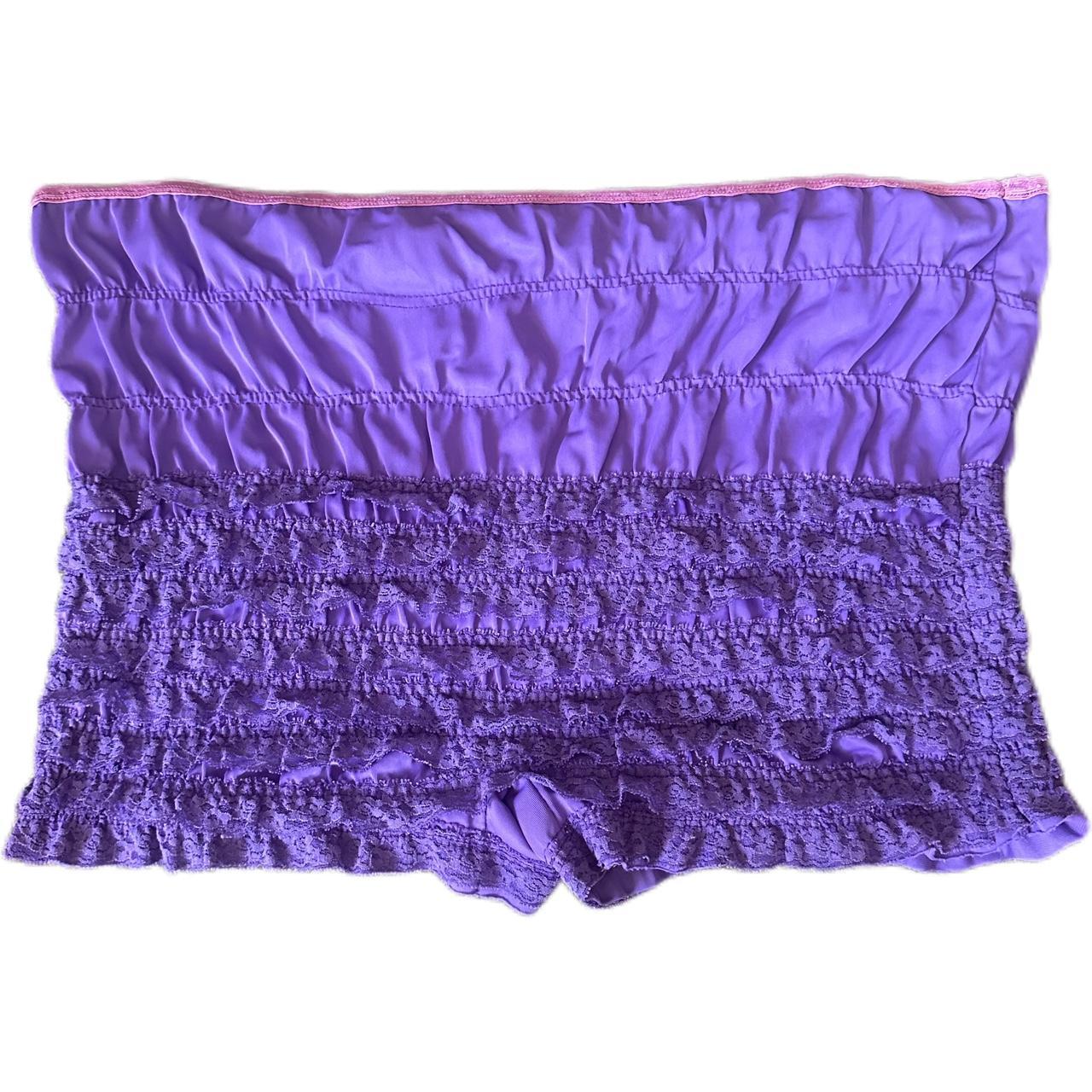 vintage purple bloomer shorts great condition!... - Depop