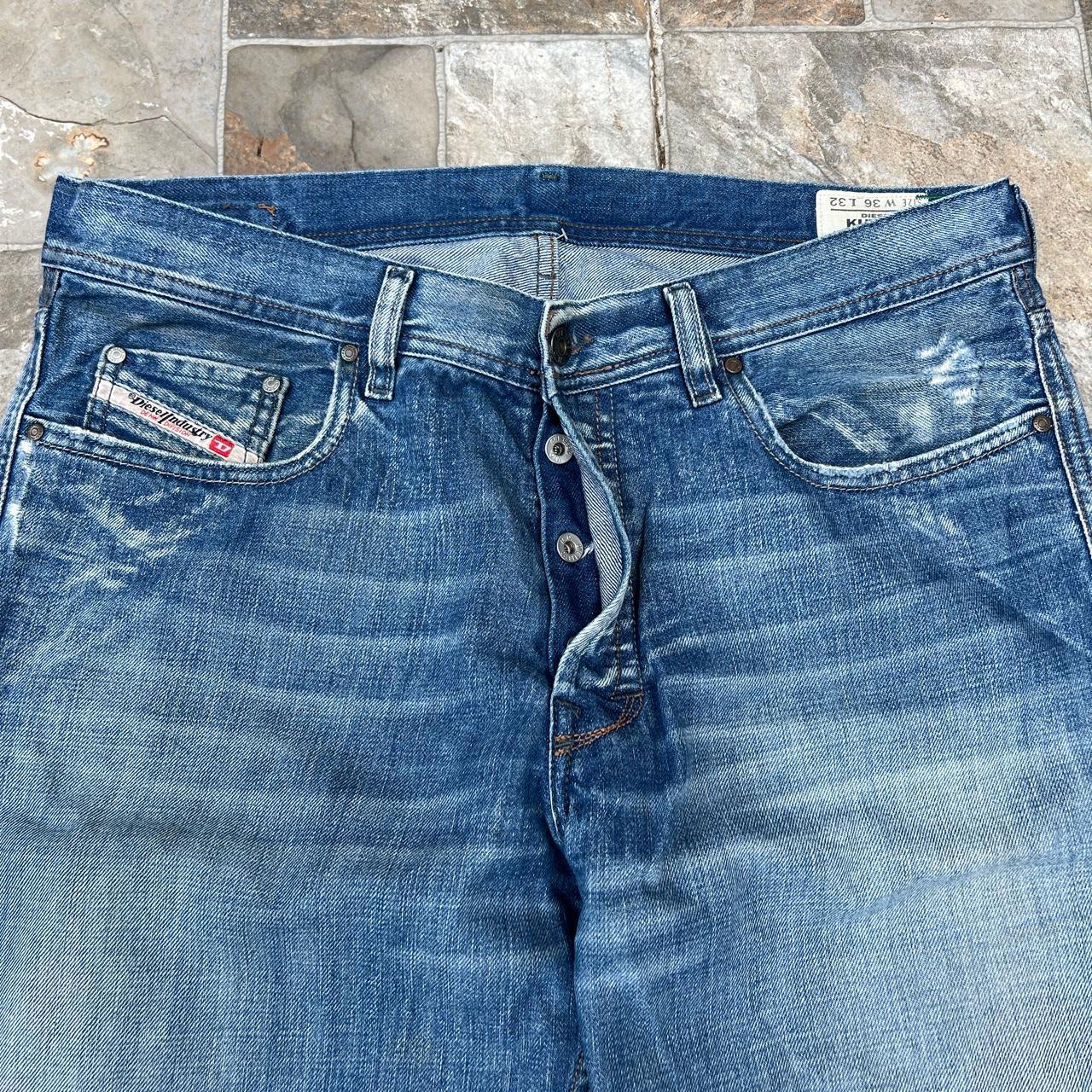 Diesel Y2K Kuratt straight leg jeans. Beautiful... - Depop