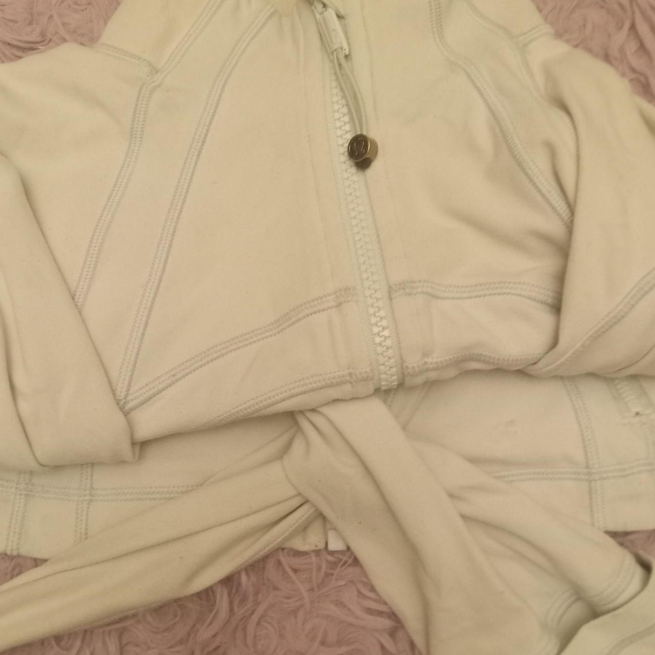 Lululemon define jacket windmill blue , size 6 ,worn... - Depop