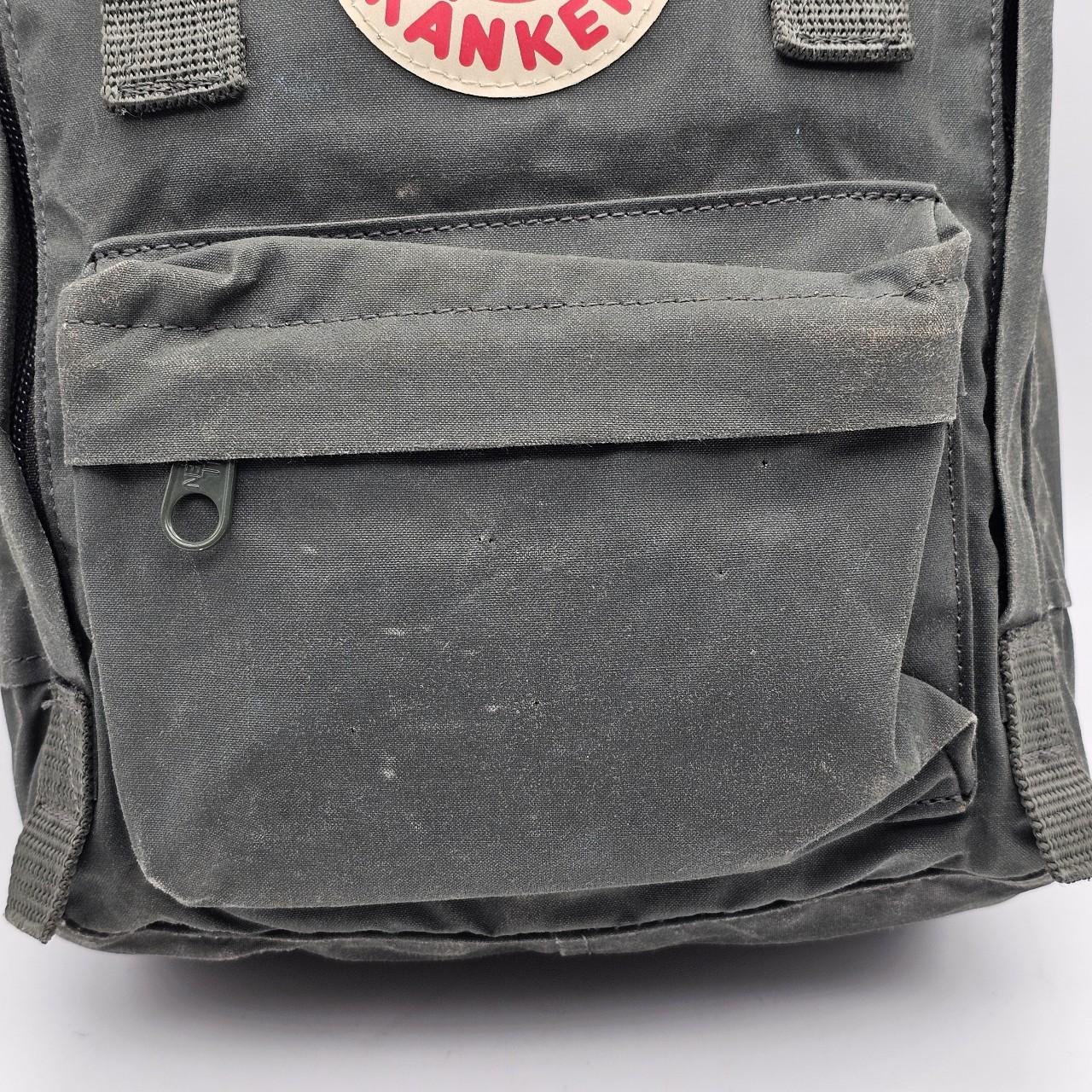 Fjallraven Kanken mini grey backpack bag... - Depop