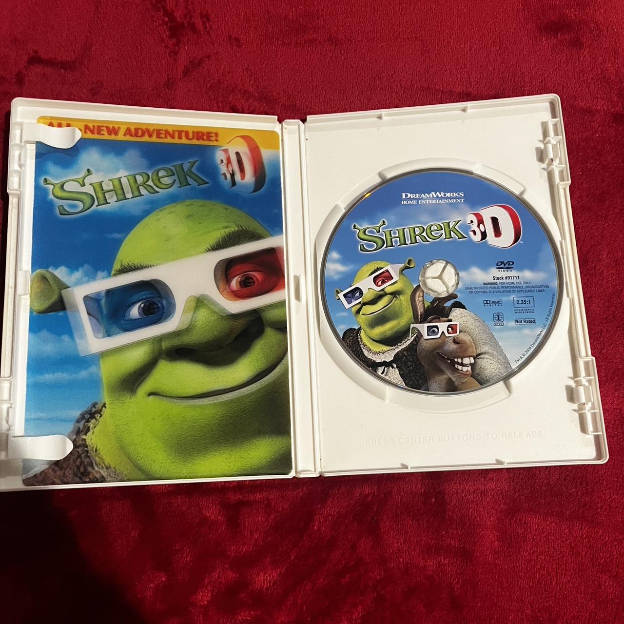 Shrek 3D DVD - a fun, family-friendly adventure... | Depop
