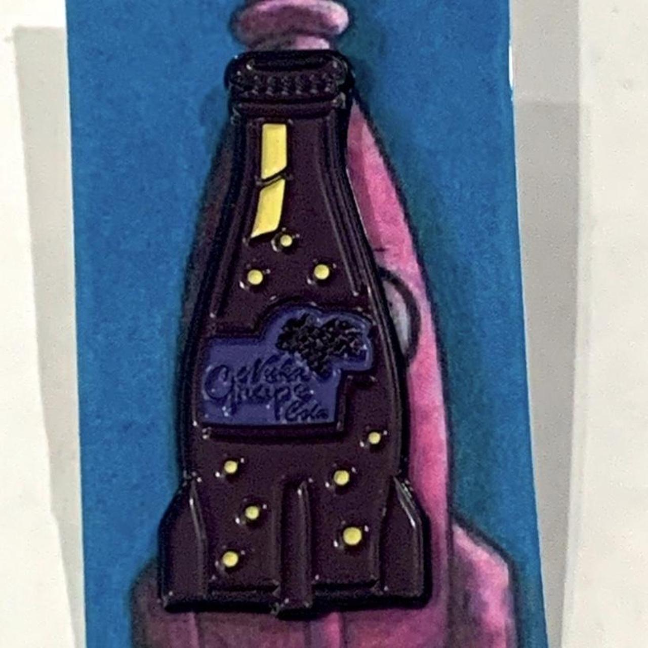 Nuka Cola Grape Enamel Pin All enamel pins come with... - Depop