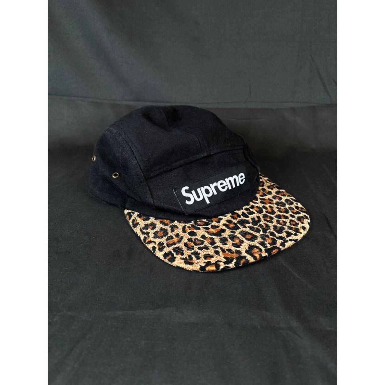 Supreme Leopard Safari Camp Cap Black FW 2011 Tyler... - Depop
