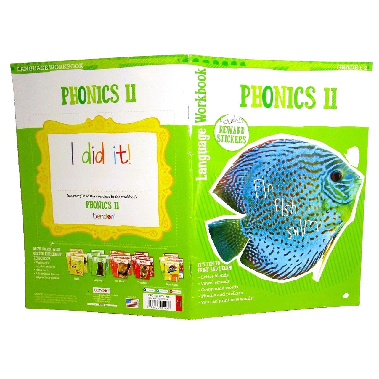 The Phonics II language workbook from Bendon can be... - Depop