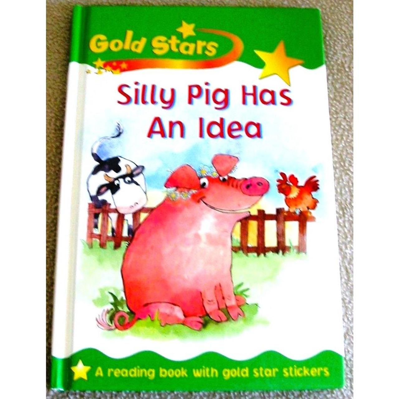 Gold Stars reading books encourage and support... - Depop