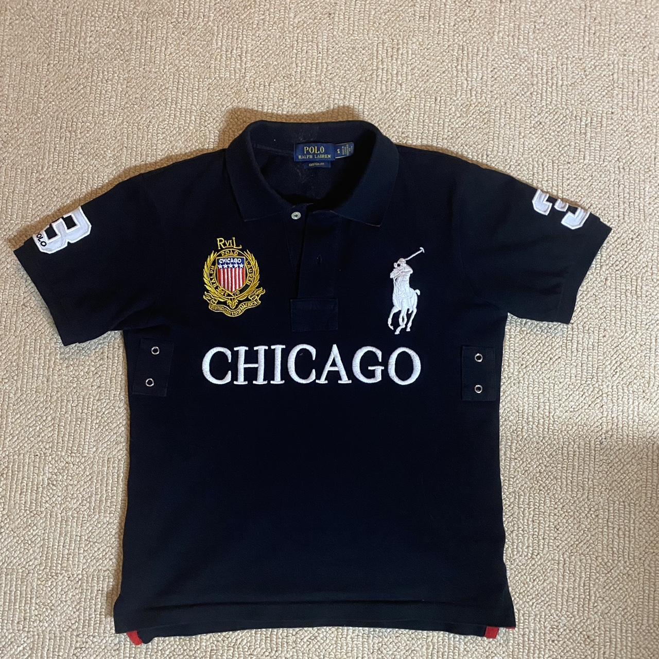 ralph lauren chicago polo size small selling as need... - Depop