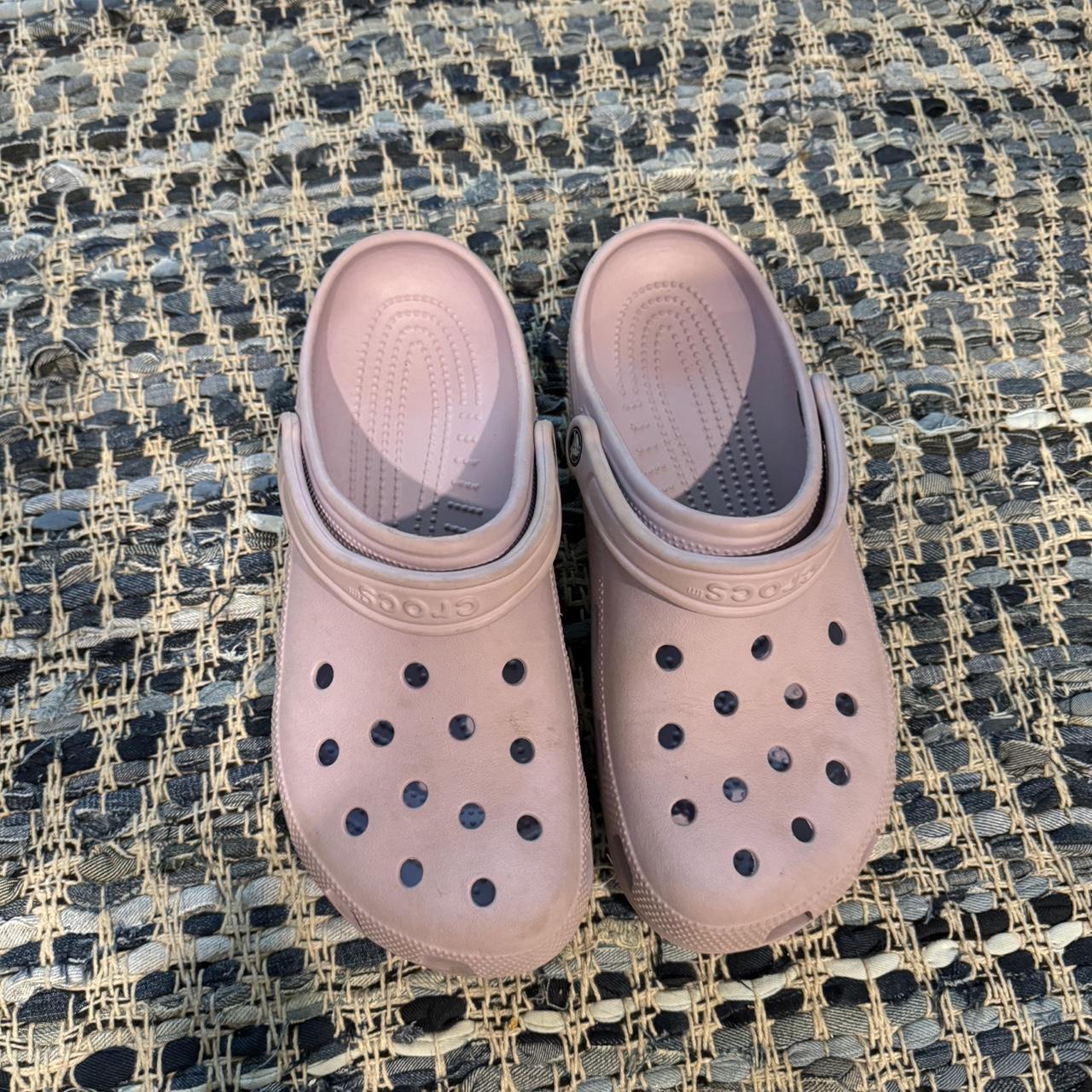 Purple size men’s 12 crocs - Depop