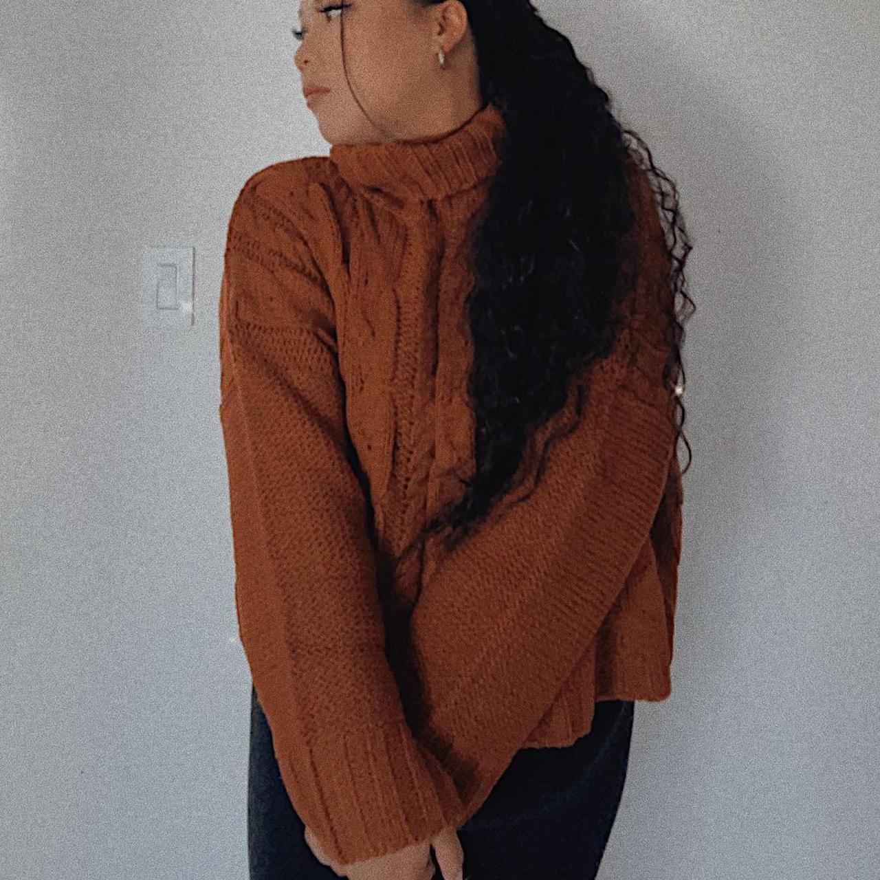 Terracotta Sweater - Depop