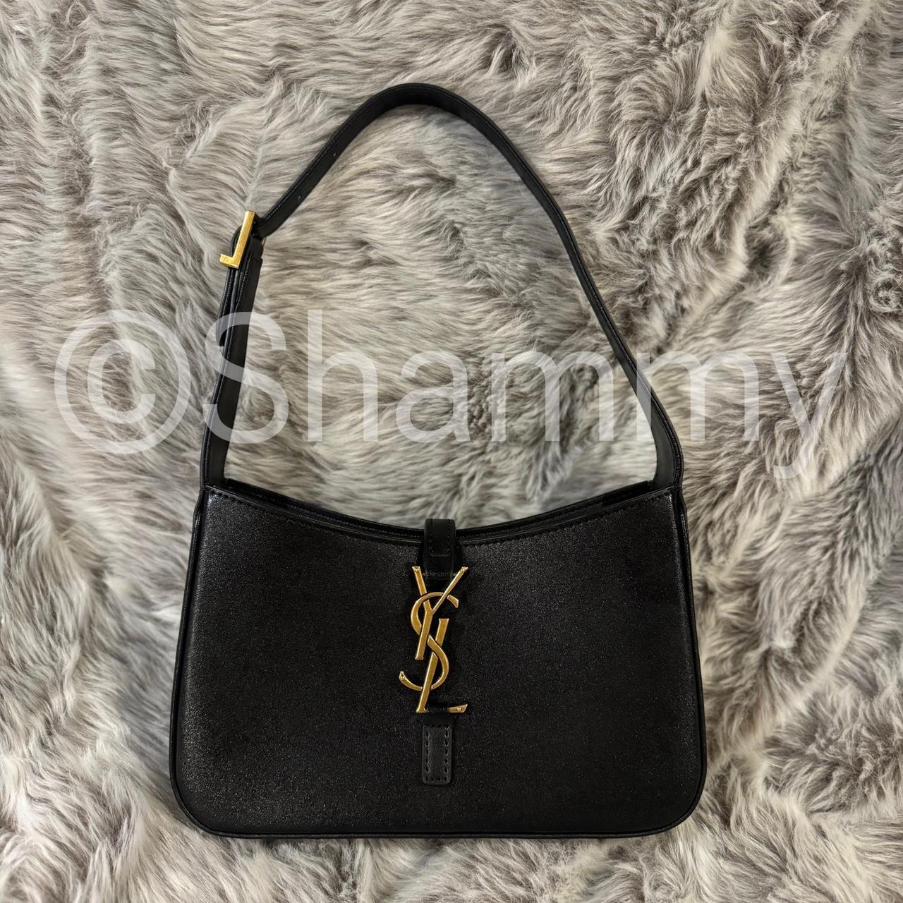 YSL LE 5À 7 IN SMOOTH LEATHER HOBO BAG Has serial... - Depop