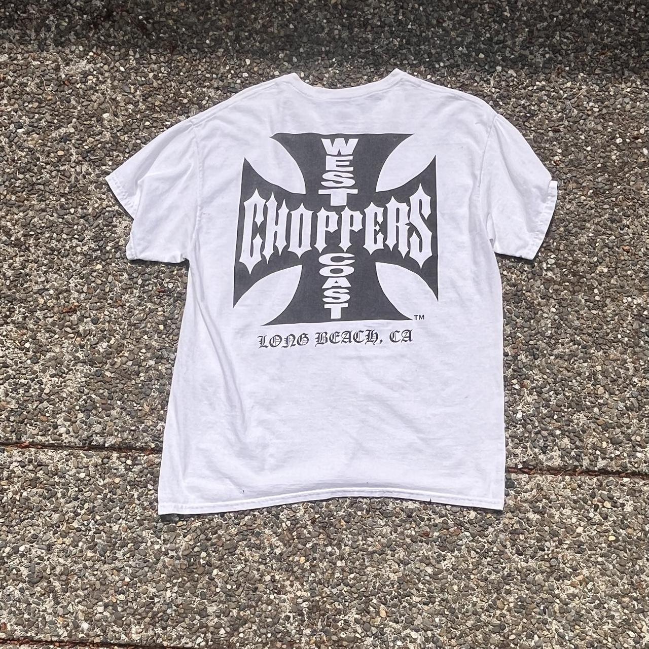 Vintage West Coast Choppers Tee Size L Great... - Depop