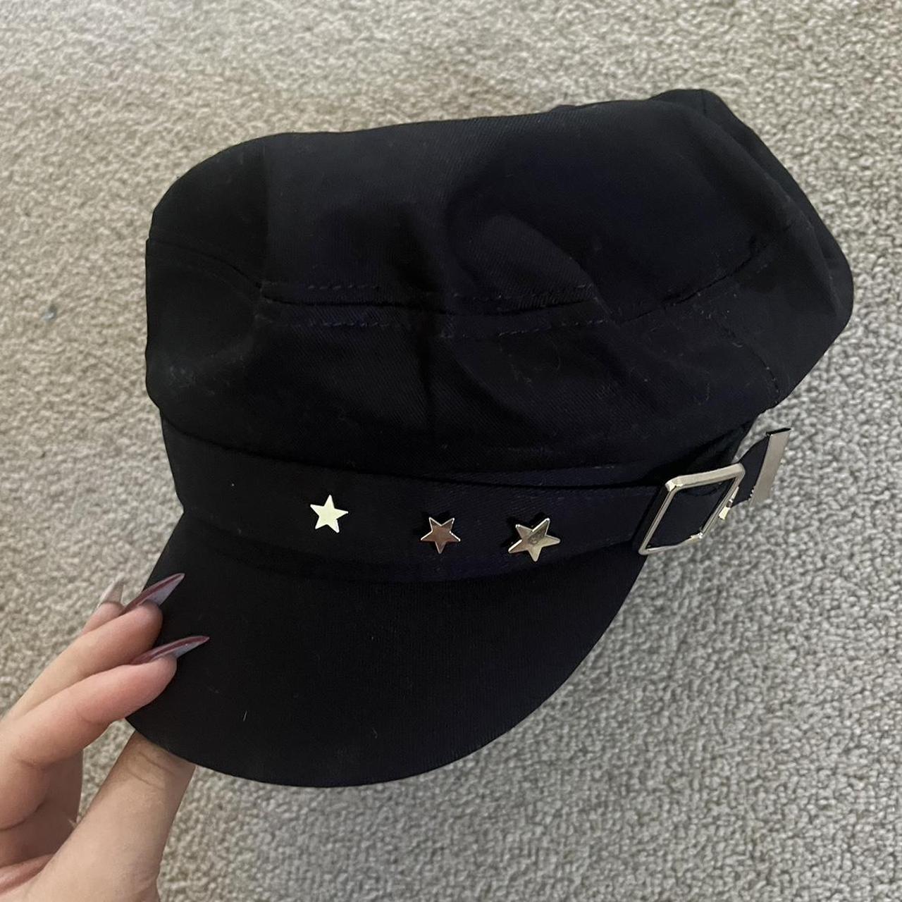 y2k star hat 🖤 🖤 🖤tracked shipping ️ ️ 🖤quick... - Depop