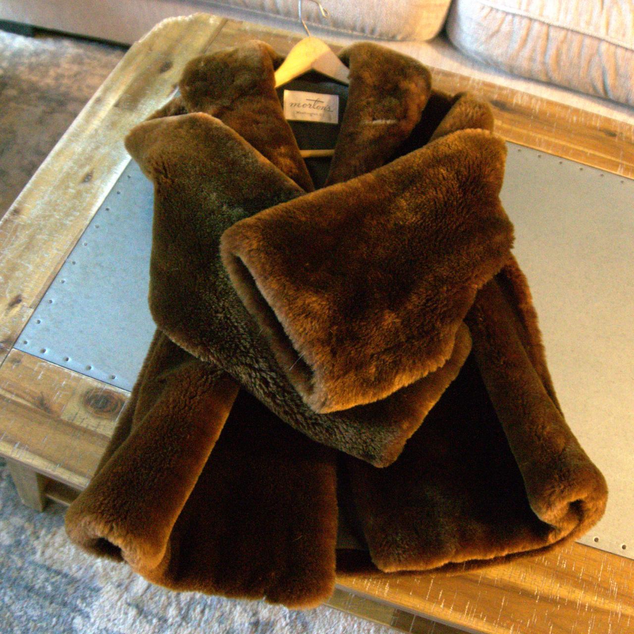 Vintage Morton's Washington DC Fur Coat- Size S- M... - Depop