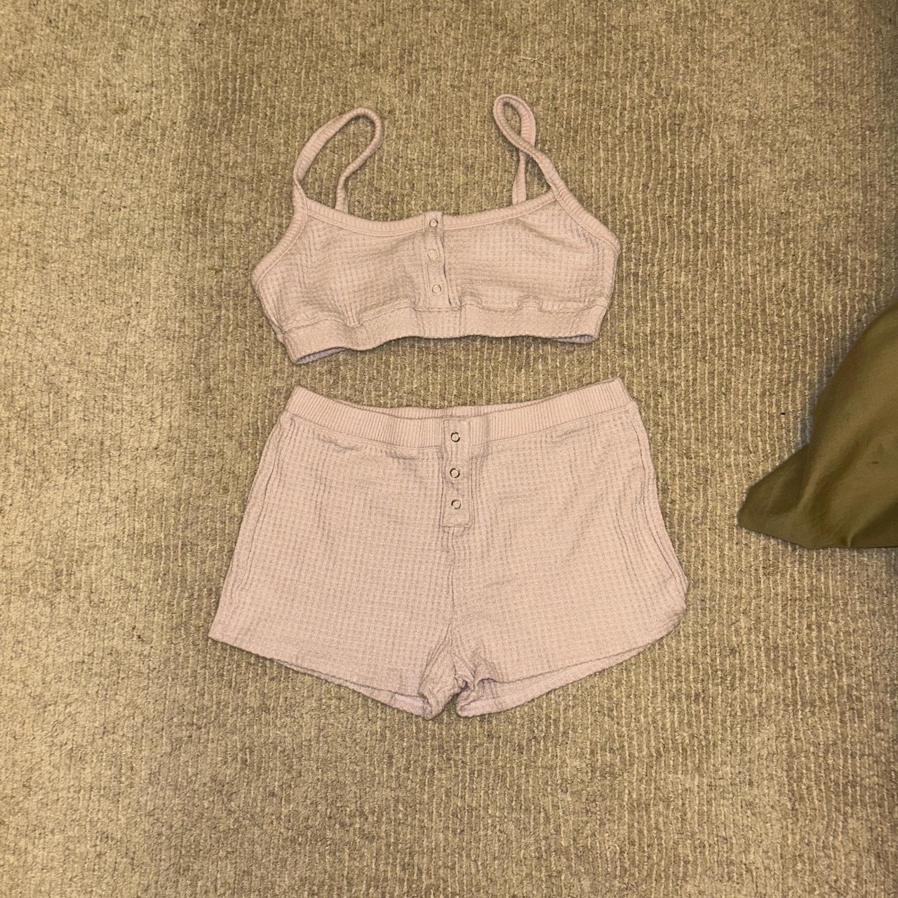 Pink garage sleep set - Depop