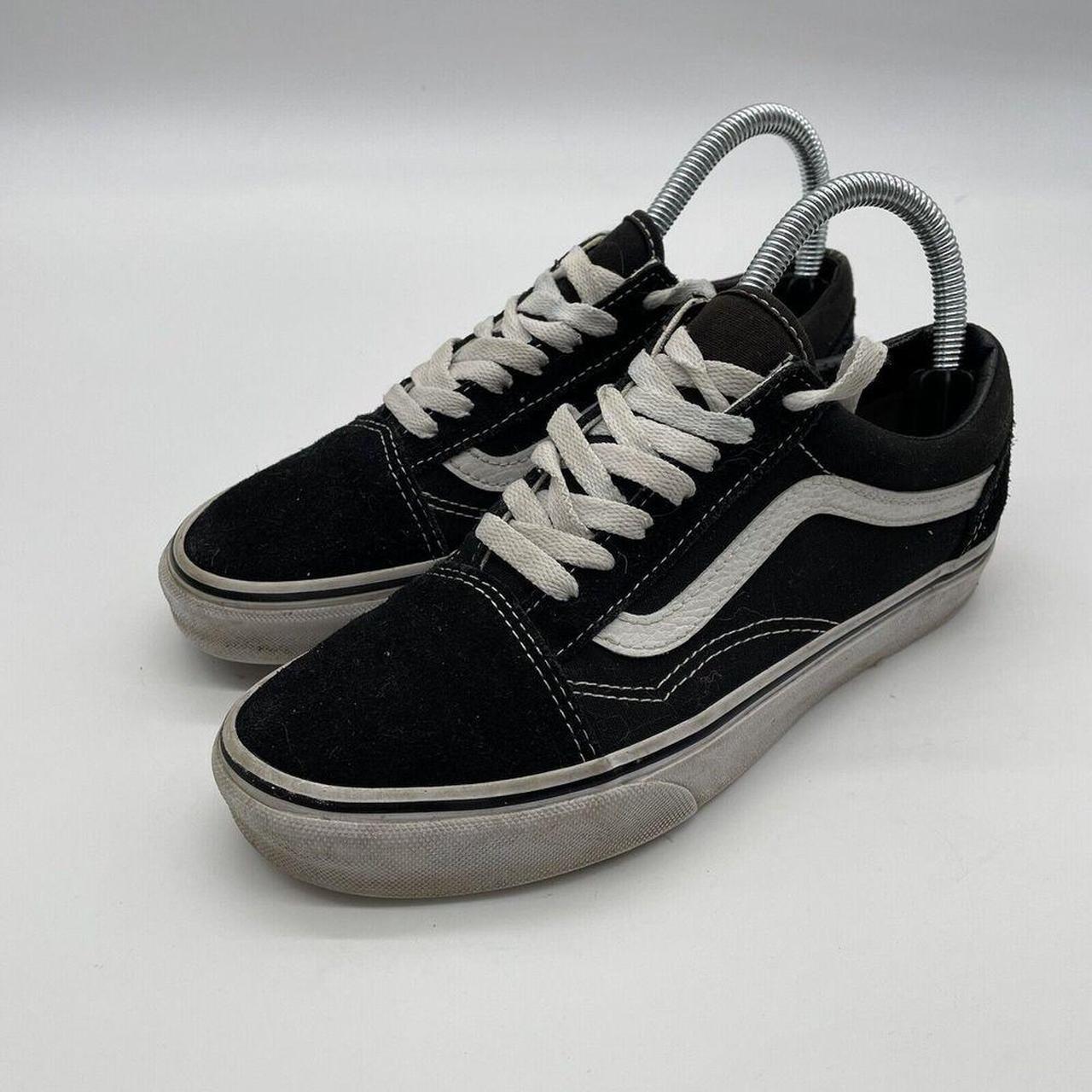 Vans Old Skool Men's Size 4.5 Women 6 Shoes Black... - Depop