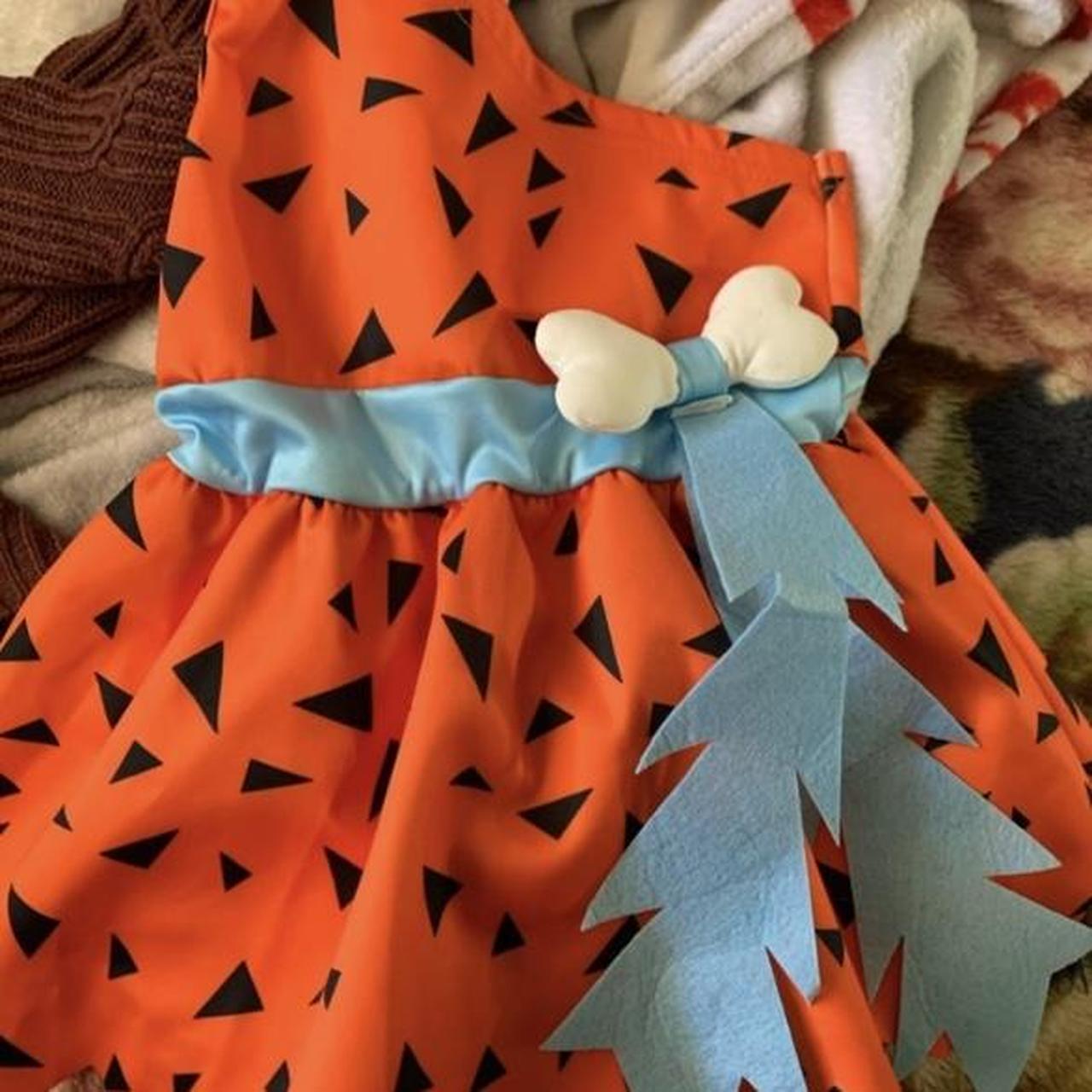 Baby Bam Bam Costume 12-18months - Depop