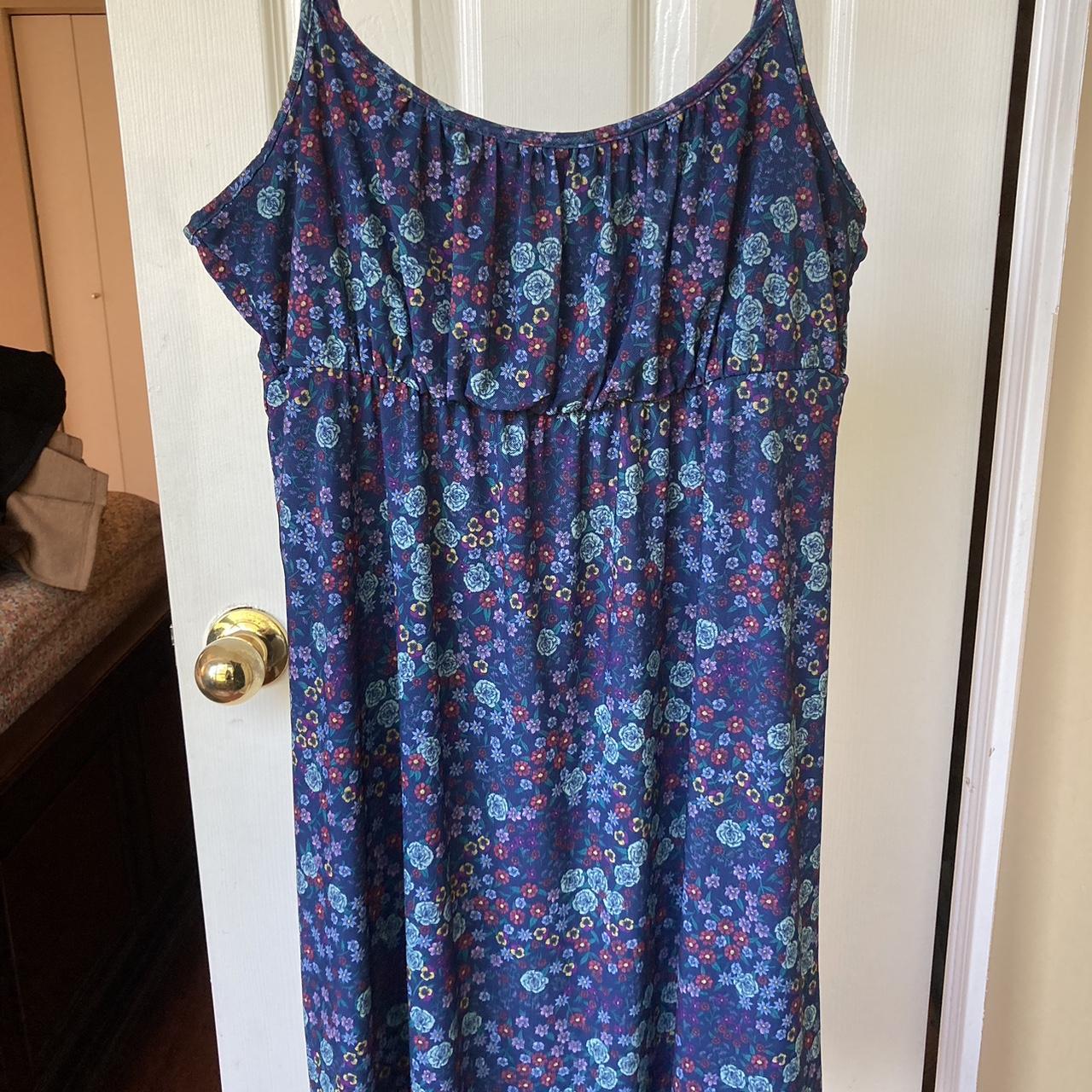 target brand pride dress, floral pattern smocked... - Depop