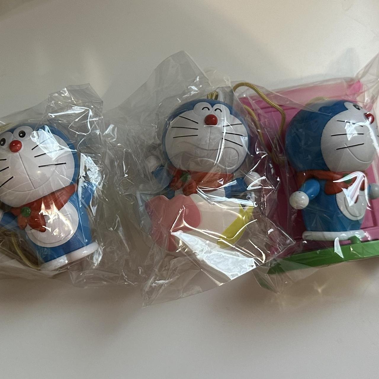 Doraemon figure blue and red #Doraemon - Depop