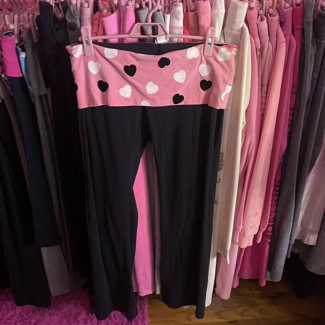 VINTAGE EARLY 2000 VICTORIA’S SECRET PINK BLING FOLD... - Depop