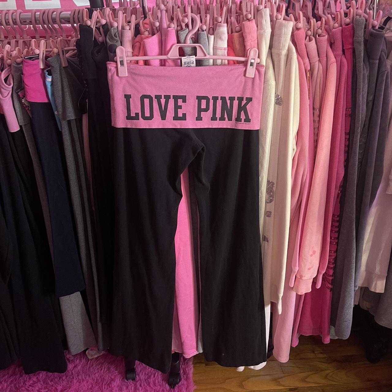 VINTAGE EARLY 2000 VICTORIA’S SECRET PINK BLING FOLD... | Depop