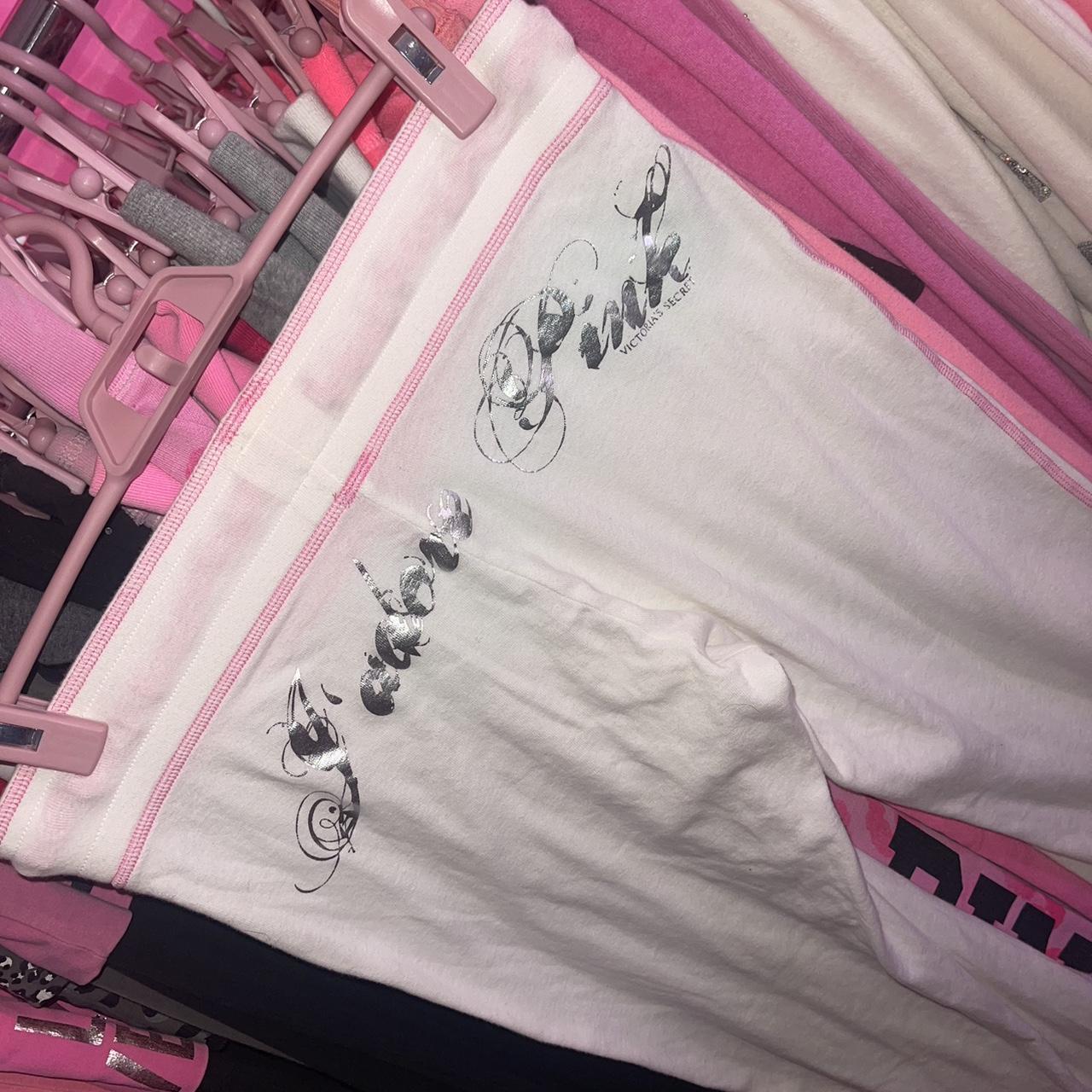 VINTAGE EARLY 2000 VICTORIA’S SECRET PINK YOGA PANT... - Depop